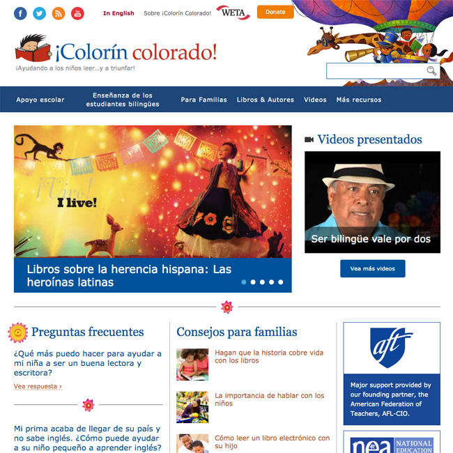 Colorin Colorado - DISCOVERY Children's Museum