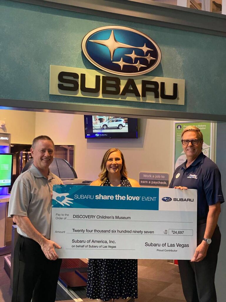 Subaru Share the Love Campaign - DISCOVERY Children's Museum