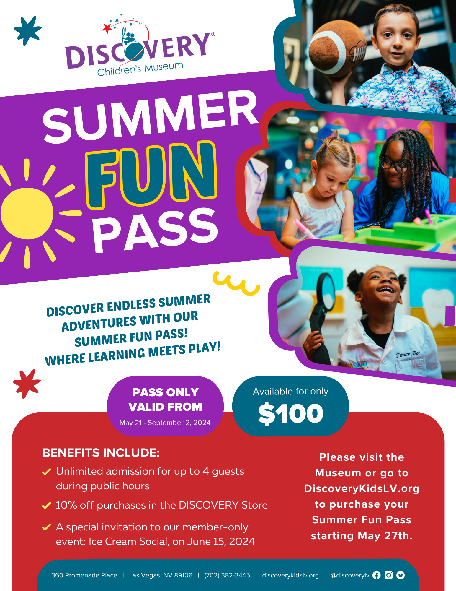 DISCOVERY Children's Museum Memberships